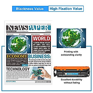 TRUE IMAGE Compatible Toner Cartridge Replacement for HP 131A 131X Pro 200 Color M251nw M251n MFP M276nw M276n CF210X CF210A CF211A CF212A CF213A Printer (Black Cyan Yellow Magenta, 5-Pack)