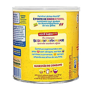 Nestle Farinha Lactea Cereal Flour 400g (14.11 Oz)