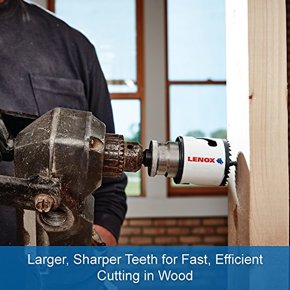 Lenox Tools Hole Saw, Bi-Metal, Speed Slot, Arbored, 2-1/4-Inch (1772952)