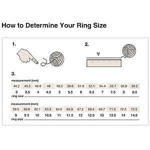 WOAINI Moissanite Rings, 2 Carat Round Cut Moissanite Platinum Plated Sterling Silver Engagement Wedding Ring for Women, Promise Ring for Her, Mother Day