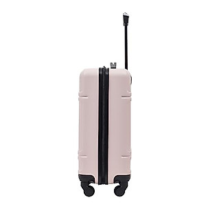 Travelers Club Skyline Spinner Luggage, Filmy, 22-Inch Carry-On