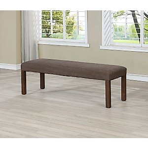 Milton Greens Stars Brown Wire Brushed Dining Bench