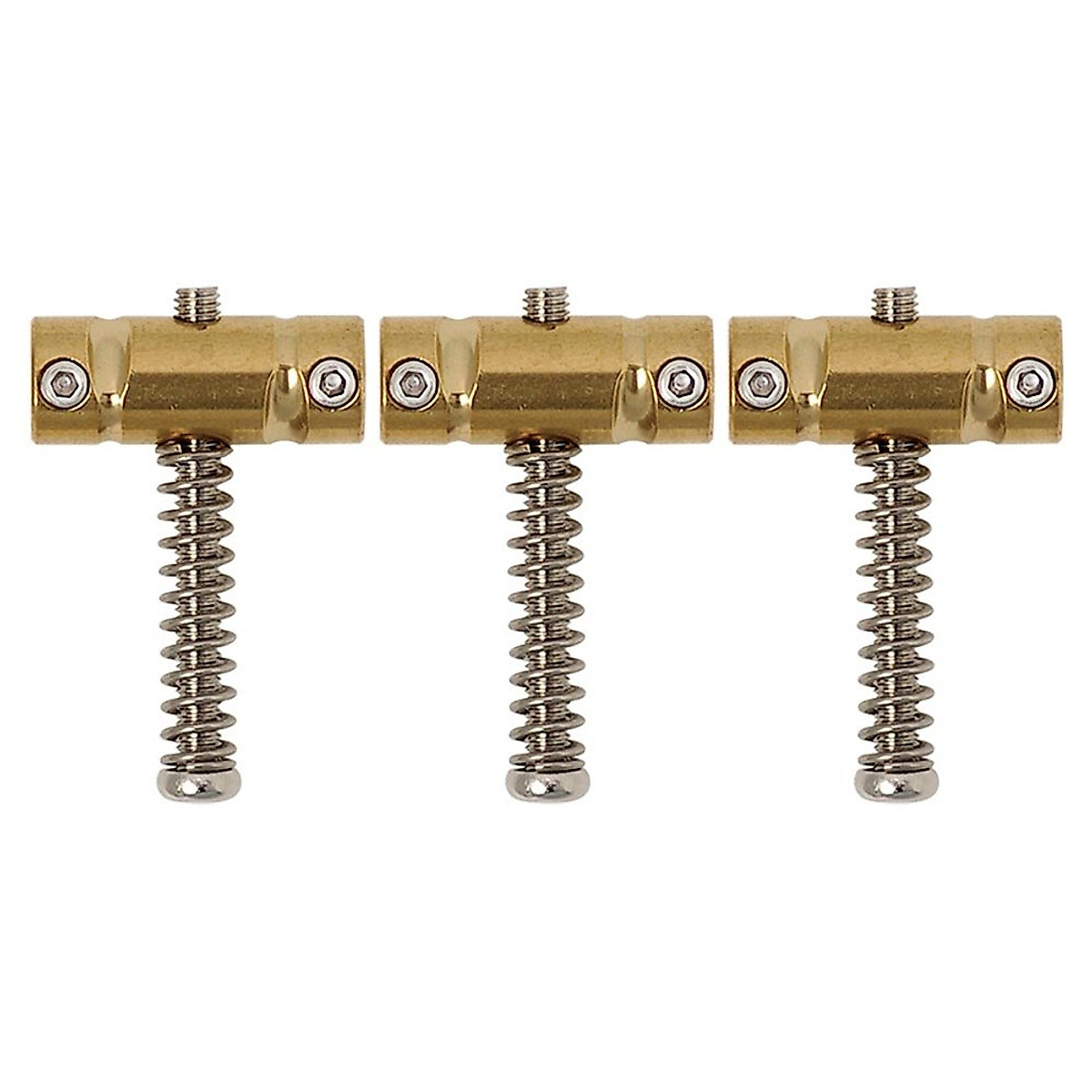 Gotoh In-Tune Compensated Saddles For Tele, Brass, Set of 3