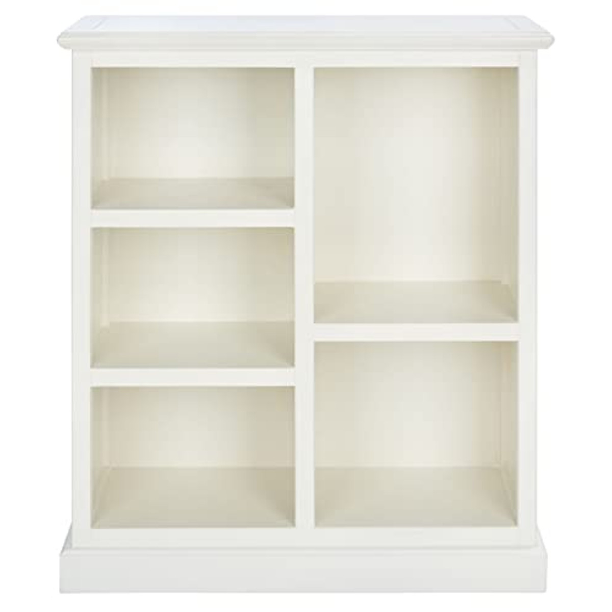 SAFAVIEH Home Collection Maralah White 5-Shelf Bookcase (Fully Assembled)