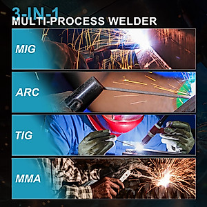 Flameweld 3 in 1 MIG Welder & Welding Hanger Kit