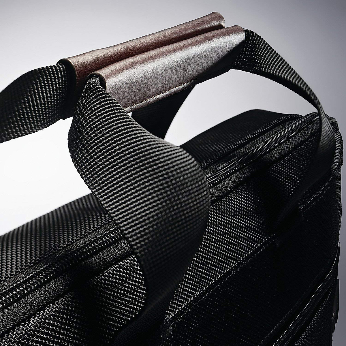 Samsonite Kombi Slim Briefcase, Black/Brown, One Size