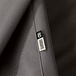 Classic Accessories Ravenna Water-Resistant 58 Inch BBQ Grill Cover and 108 Inch Rectangular/Oval Patio Table & Chair Set Cover Bundle