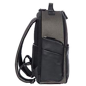 Bric's Monza Medium Laptop|Tablet Business Backpack, Grey.Black, One Size