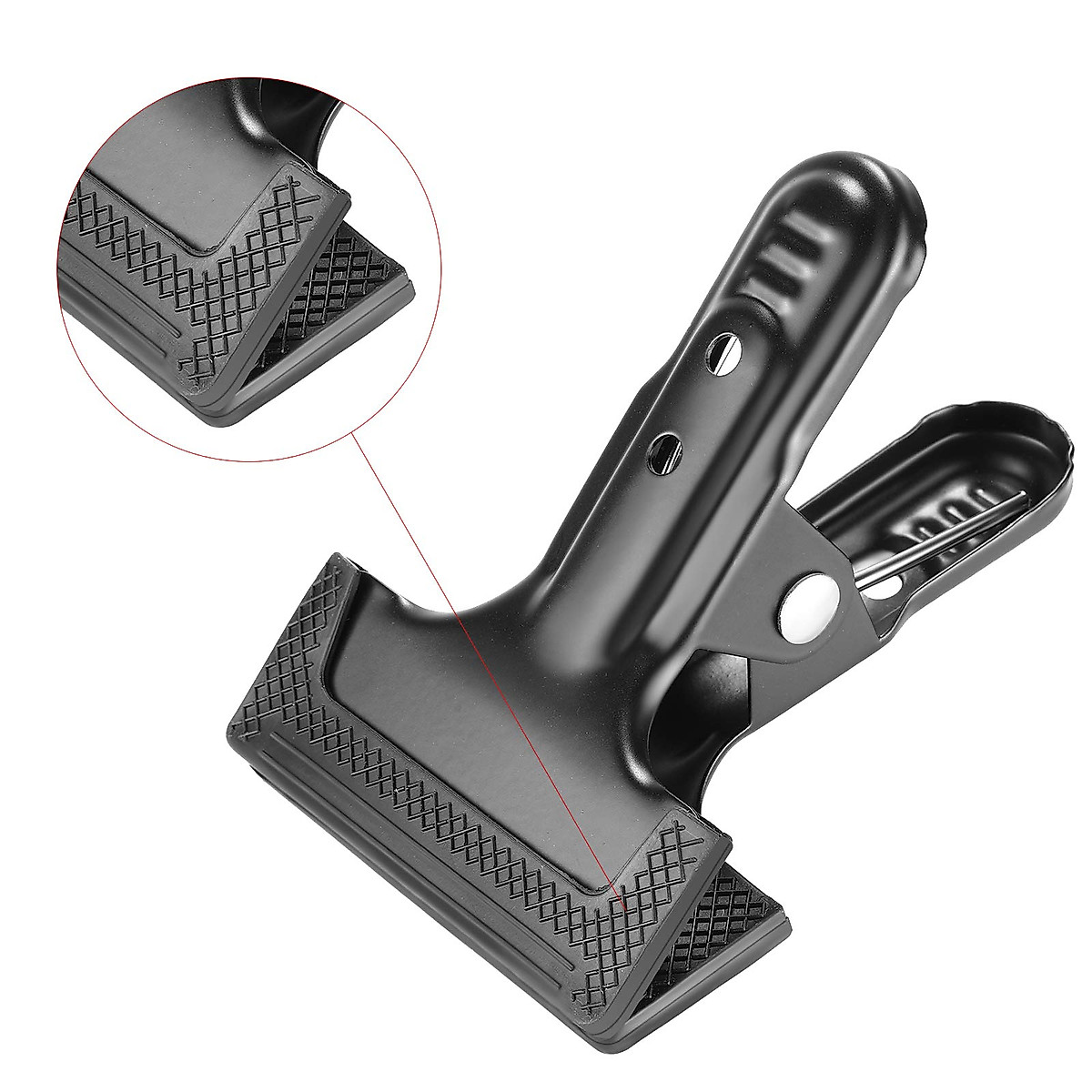 Neewer 10-Pack Set Heavy Duty Muslin Spring Clamps Clips 4 1/4 inch for Photo Studio Backdrops Backgrounds Woodworking