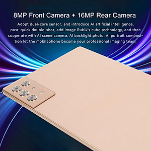 Acogedor 2 in 1 Tablet 10.1 Inch, for Android 12.0 Tablet with BT Keyboard, Dual Camera, 8GB RAM 256GB ROM, 8 Core CPU, 5G WiFi, 4G LTE Tablet for Work, Gaming (US Plug)