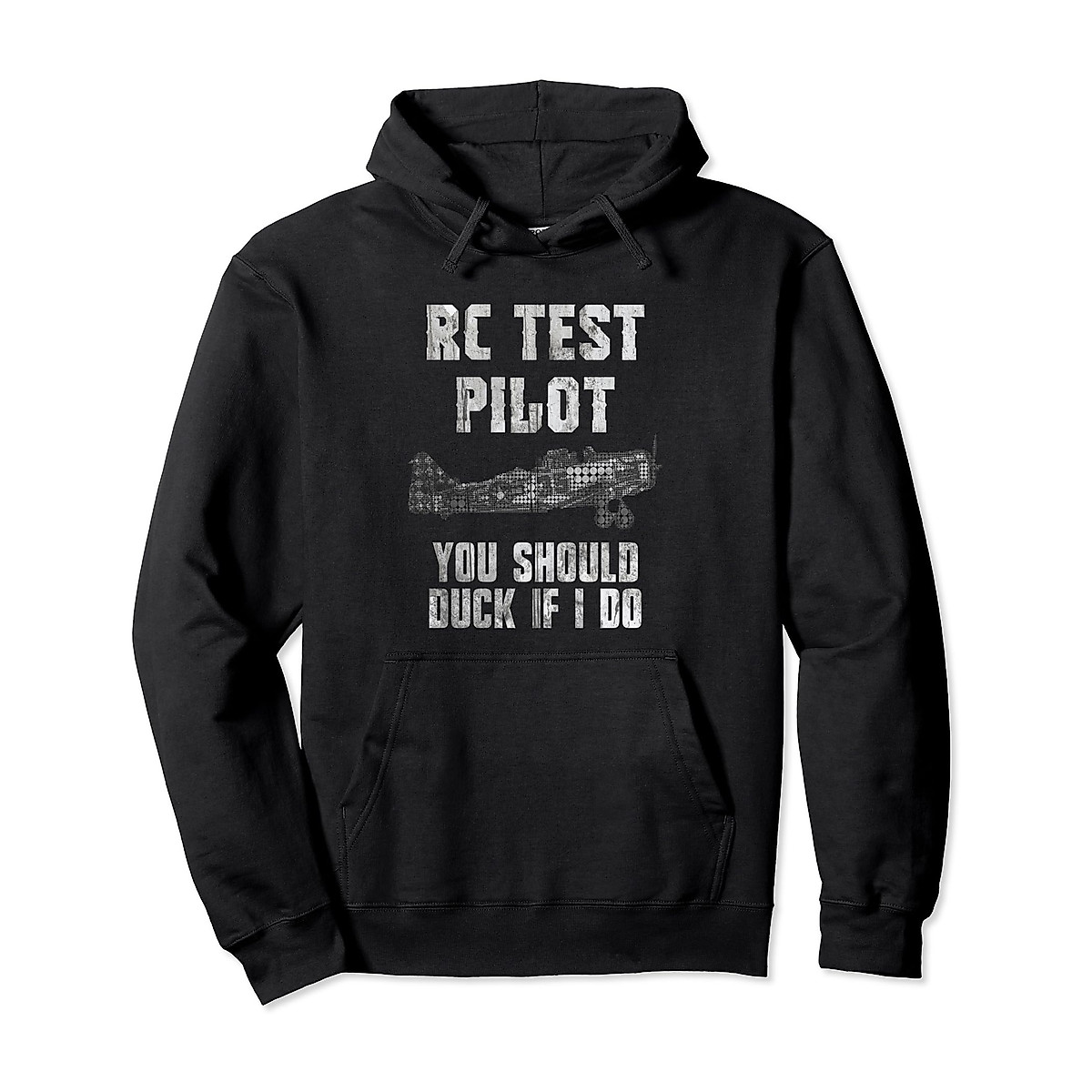 RC Test Pilot Funny Radio Control Plane Hobby Pullover Hoodie