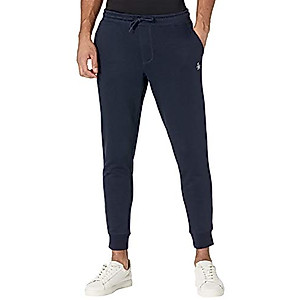 Original Penguin Men's Sticker Pete Fleece Jogger Pant, Dark Sapphire, XX Large