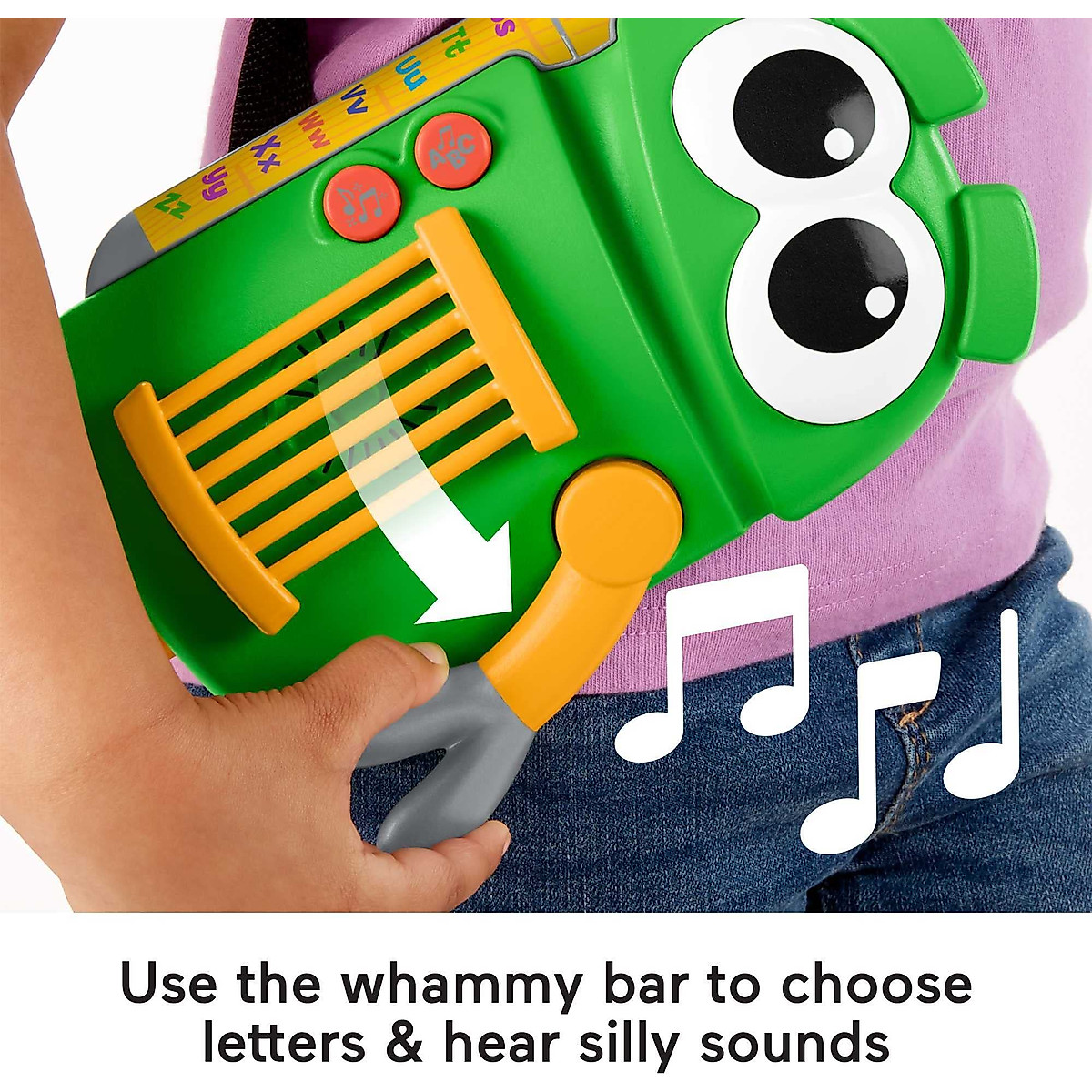 Fisher-Price StoryBots A to Z Rock Star Guitar, Pretend Musical Instrument Learning Toy That Teaches The Alphabet for Preschool Kids Ages 3 Years & up