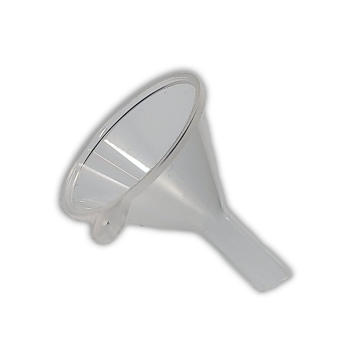 Pack of 4 Clear Glass Mini Cube Salt & Pepper Shakers with Stainless Tops and BONUS Easy Fill Funnel by NetSellsIt