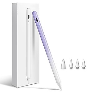Cisteen Stylus Pen for iPad 2025-2018 with Faster Charge,Tilt Sensor Pencil Compatible with iPad 10/9/8/7/6,11th A16,Air 11/13 M2/M3,Pro 11/13 M4,Pro 12.9",Air 5/4/3,Mini 7/6/5