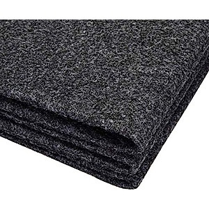 Fasmov 36 x 48 inches Under The Grill Protective Deck and Patio Mat, Under Grill Floor Mats to Protect Deck, BBQ Mat for Under BBQ, Absorbent Oil Pad Protector for Deck & Patio