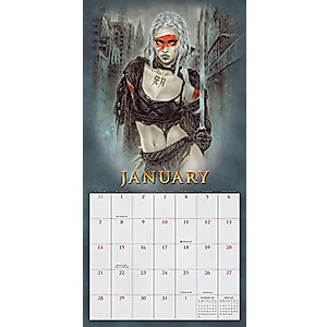 The Fantasy Art of Royo 2024 Wall Calendar, 16-Month Fantasy Calendar, 12" x 12"