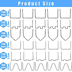 1000 Pieces Hot Stapler Plastic Repair Kit Welding Stapler Welding Rods Automotive Plastic Repair Machine Welding Hot Stapler for All Cars and Plastic Repair