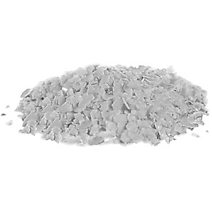 32 lbs Potassium Hydroxide Flakes KOH Caustic Potash Anhydrous KOH Dry Electrolyte - 16 x 2lb Bottles - Lye Drain Cleaner - HDPE container with resealable Child Resistant cap