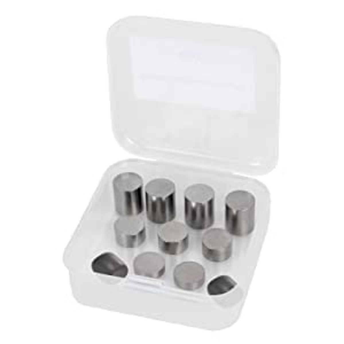 3.25 OZ Tungsten Weights Steel Weights for Pinewood Derby Cars,4 Different 14 Pieces Multiple Sizes of Pinewood Derby Incremental Weights, Pinewood Derby Weights for Derby Pine Race Wood Car