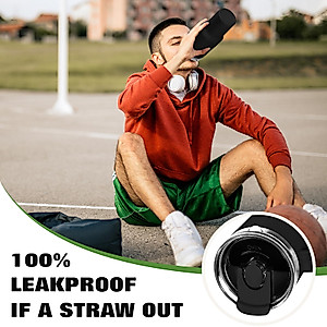 WYHVAND 40 oz Tumbler with Handle, Stainless Steel Insulated Tumbler with Lid and Straw Keeps Drinks Cold and Hot，The Best Birthday Gifts for Family，Friends -Black