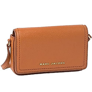 Marc Jacobs H107L01FA21 Groove Smoked Almond Tan With Gold Hardware Pebbled Leather Women's Mini Shoulder Bag