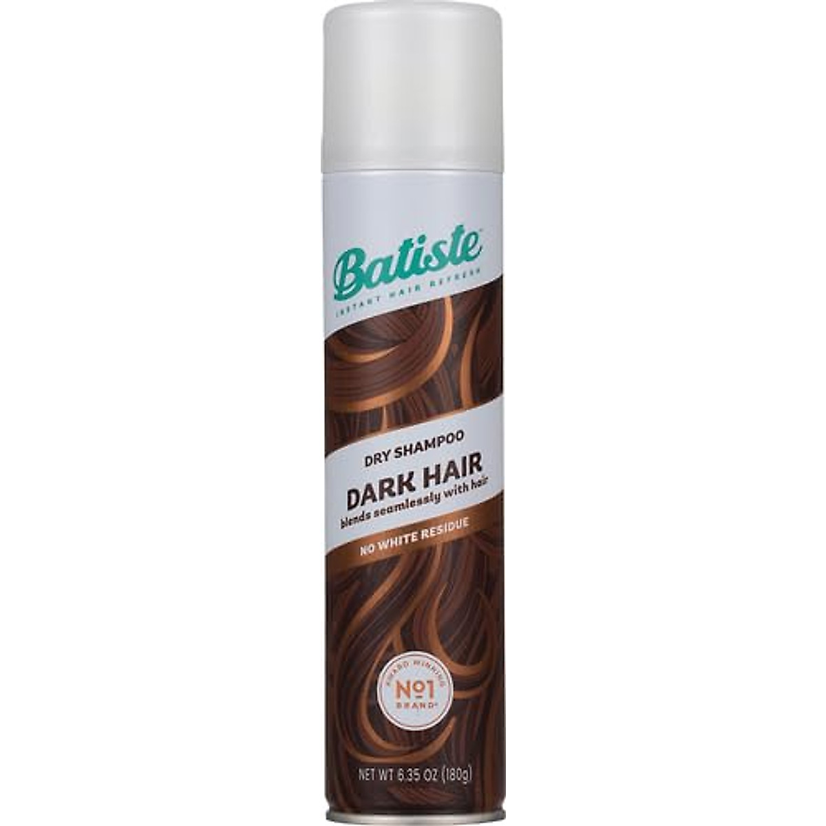Batiste Dry Shampoo for Dark Hair, Refresh Hair and Absorb Oil Between Washes, Waterless Shampoo for Added Hair Texture and Body, 6.35 OZ Dry Shampoo Bottle
