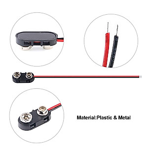 3Pcs 4/6/8 X 1.5V AA Battery Holder with Standard Snap Connector