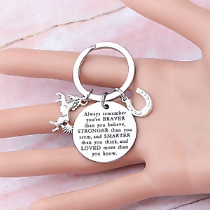 Horse Keychain Always Remember (Remember-HorseKS)