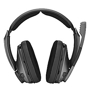 EPOS GSP 370 Wireless Gaming Headset, Black (Renewed)