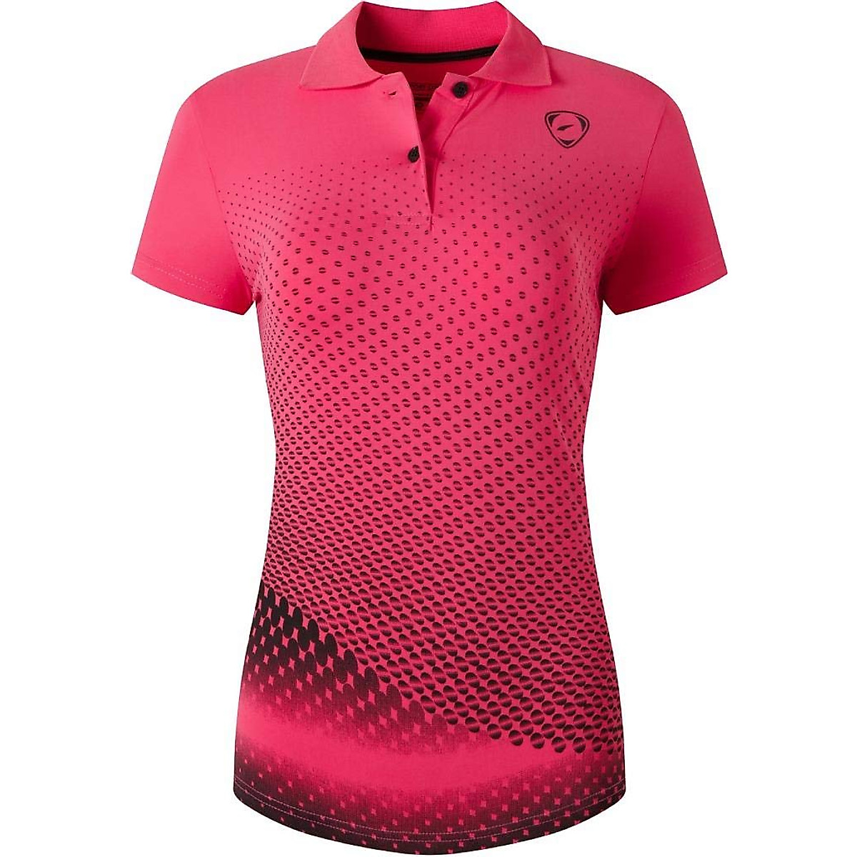 jeansian Women's 3 Packs Sport Quick Dry Polo T-Shirt SWT251 PackE L