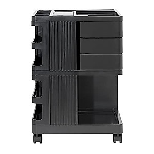 SD STUDIO DESIGNS Kubx Pro Mobile Rotating 4-Sided Storage Organizer with Multiple Compartments