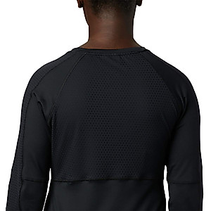 Columbia Women's Windgates Long Sleeve Tee, Black, Large