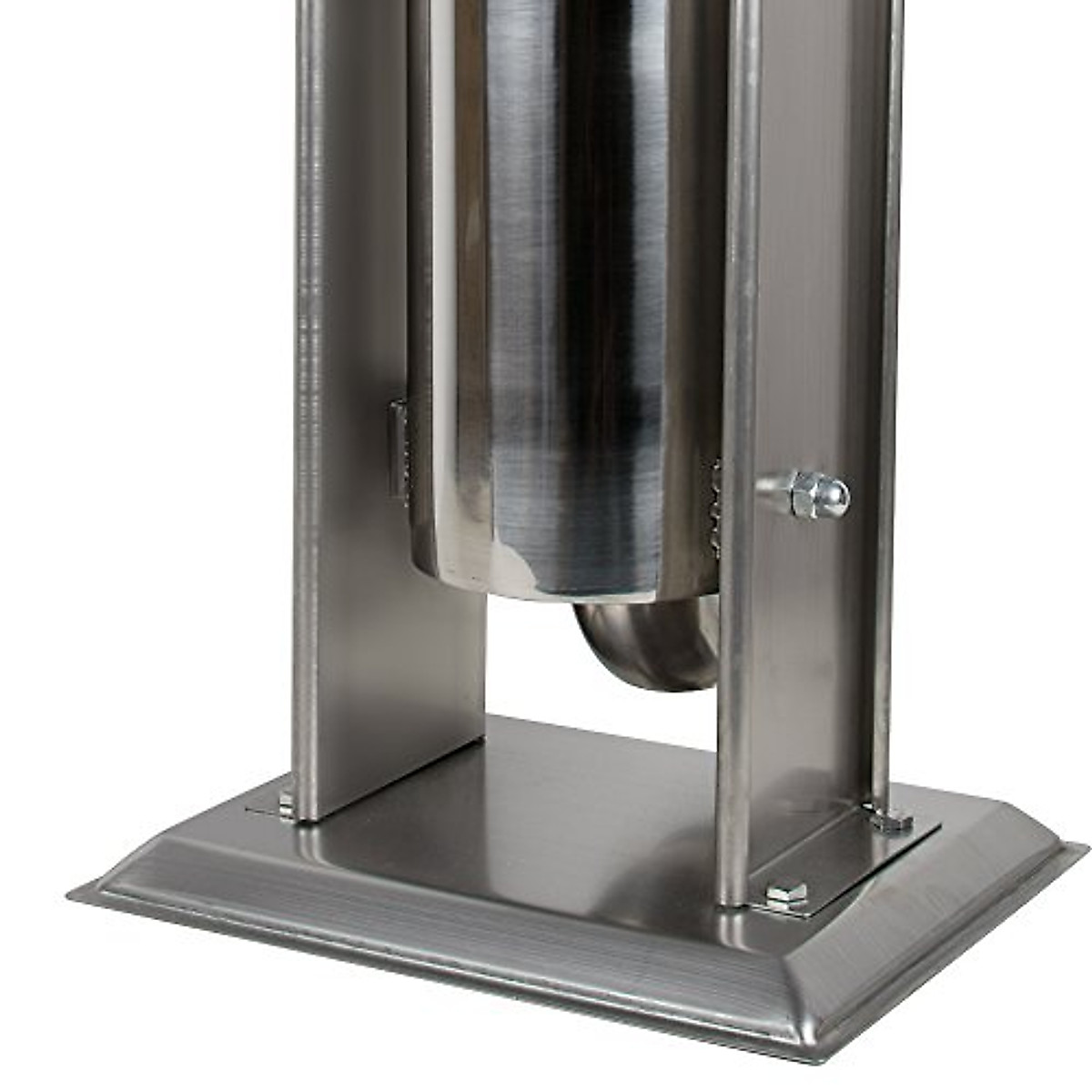 5L Stainless Steel Commercial Manual Spanish Churro Maker Machine, Heavy Duty Churros Machine with 4 Nozzles for Home Restaurants Bakeries Use