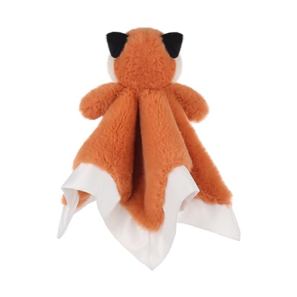 Apricot Lamb Stuffed Animals Yellow Fox Soft Security Blanket Infant Nursery Character Blanket Luxury Snuggler Plush Baby Lovey(Yellow Fox, 14 Inches)