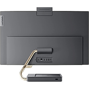 Lenovo IdeaCentre 5 AIO, 23.8" FHD Touchscreen All-in-One Desktop, AMD Ryzen 7 5700U Processor, 16GB RAM, 256GB SSD+1TB HDD, WiFi6, Bluetooth, Webcam, Wireless Keyboard & Mouse, Windows 11 Home, Grey