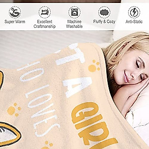 Corgi Blanket Gifts, 40"x50" Soft Fleece Corgi Throw Blanket for Corgi Lovers, Lightweight, Soft, Cozy, Warm Corgi Theme Gifts for Bed Couch