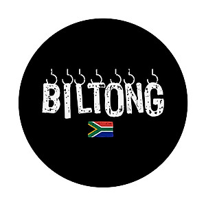 Biltong South Africa Braai Time Lekker Food Dry Wors PopSockets Swappable PopGrip