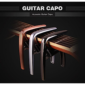 Swiff 6921502304271 Capo for Guitar, Black