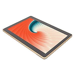DAKR Tablet PC, Black 1960x1080 IPS Tablet 100240V for Home for Travel (EU Plug)