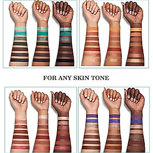 Impress You Eyeshadow Palette, Highly Pigmented 35 Shades Matte and Shimmers Makeup Palette, Blendable Long Lasting Waterproof Eye Shadow, No Flaking, Little Fall Out, Stay Long, Hard Smudge, Cruelty- Free Makeup Pallet, Full Face Eye Make Up for Beginner