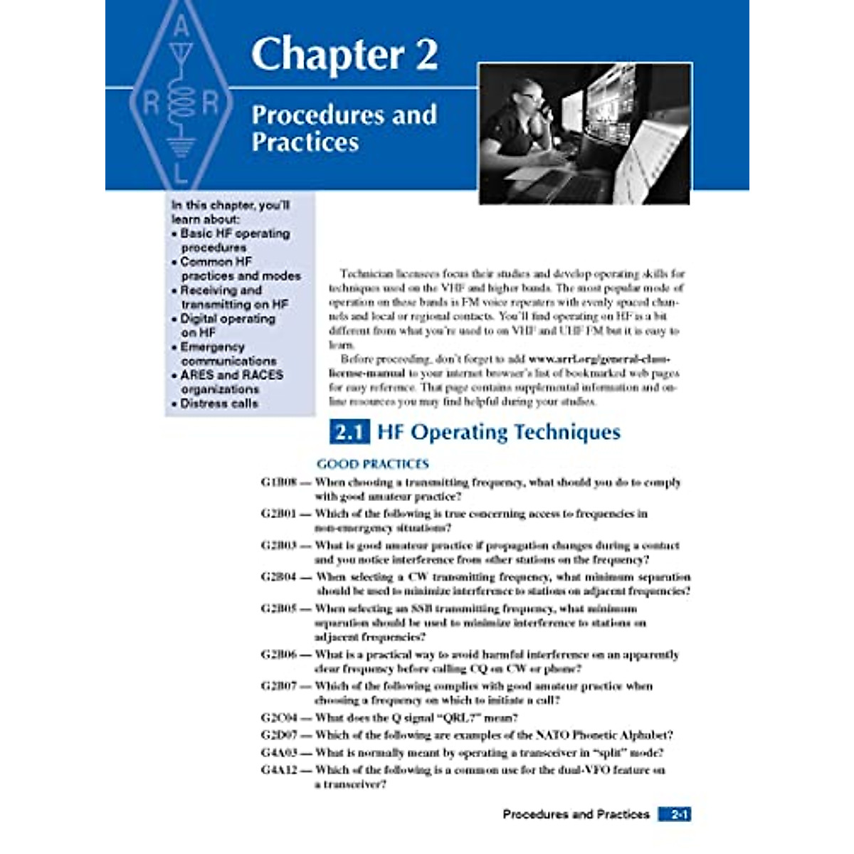 ARRL General Class License Manual for Ham Radio 9th Edition - Complete Study Guide with Exam Questions for Operating on HF Bands and Digital Modes
