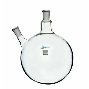 2L Round Bottom Receiving Flask - 2 Neck 24/40 2000ML - USAlab