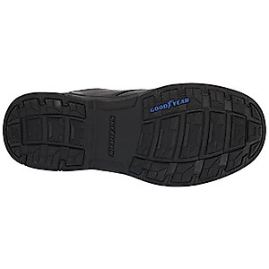 Skechers USA Men's Men's Segment 2.0 Goodyear Rubber Low Profile Round Toe Lace Up Oxford, Blk, 10