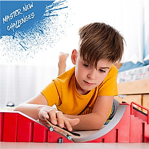 Magicat Premium Fingerboard Set I 12 Cool Finger Skateboards for Kids I Party Favors I Finger Boards for Kids I Finger Skateboard I 4 Year Old boy Birthday Gift