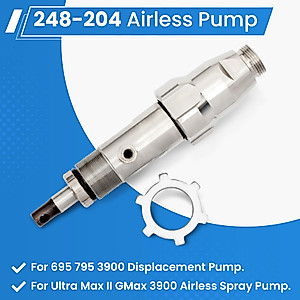 Airless Pump 248-204 for Graco 695 795 Ultra Max II GMAX 3900 Airless Paint Sprayer, Perfect Replacement Part, 3 Year Warranty