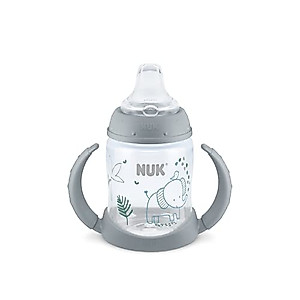 NUK Learner Cup, 5oz, 2-Pack, Elephant/Zebra