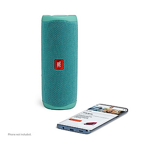 JBL FLIP 5, Waterproof Portable Bluetooth Speaker, Teal