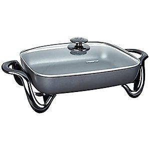 Presto 06852 16-Inch Electric Skillet with Glass Cover