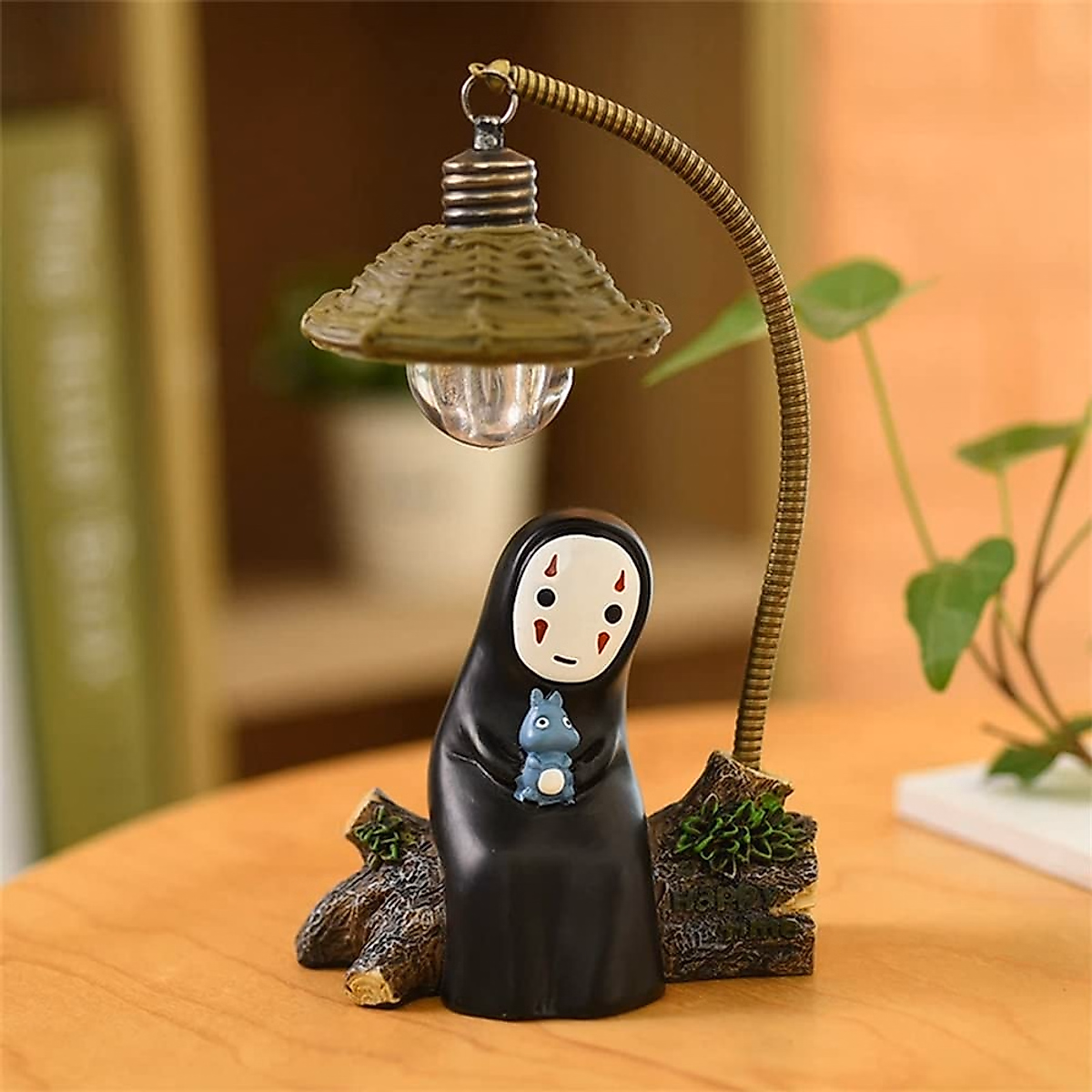 Anime No Face Man Figures, Cute Cartoon Anime Night Light Lamp Action Figure Toys for Children Kid Home House Decor Christmas Gift (No Face Man)
